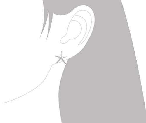 Sterling Silver Starfish Stud Earrings