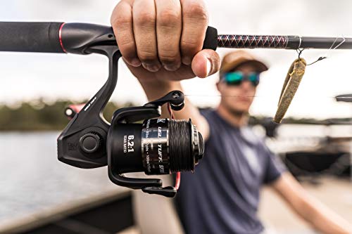 Ugly Stik Ugly Tuff Spinning Spinning Reel, Size 30, 5 Stainless Steel Ball Bearing System, Oil Felt Front Drag Drag, Max of 18lb | 8.1kg, Black