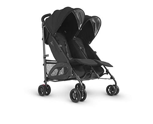 UPPAbaby G-Link 2 Stroller - Jake (Black/Carbon) + G-Link 2 Travel Bag