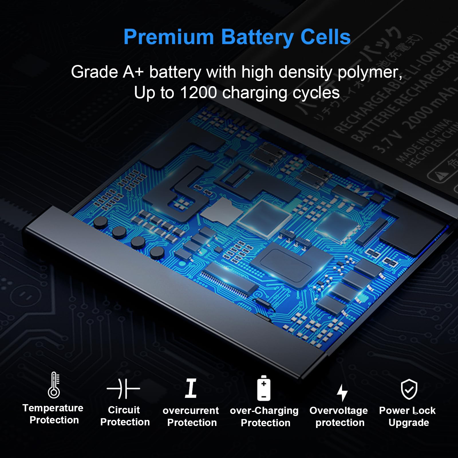TAYUZH 3DS XL SPR-003 Battery, 1900mAh Replacement Lithium-ion Battery Compatible with Nintendo 3DS XL/New 3DS XL LL Game Console SPR-003 Battery with Repair Screwdriver