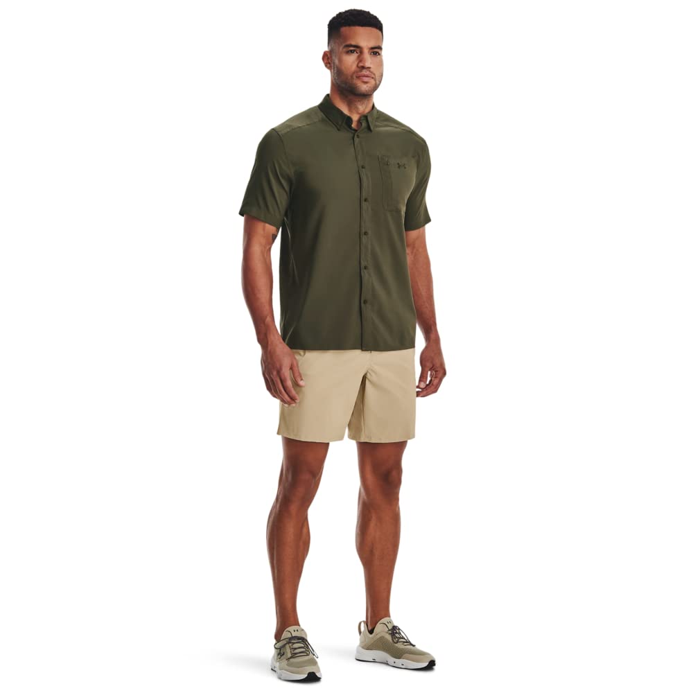 Under Armour Men's Drift Tide 2.0 Short-Sleeve T-Shirt, (390) Marine OD Green / / Baroque Green, Medium