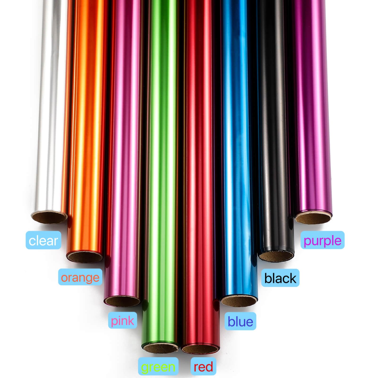 shareluck 100ft x 17“ Black Cellophane Wrap Roll - Black Cellophane Wrap for Halloween to Wrap Gift Basket, Treat, Wine, Party Decoration