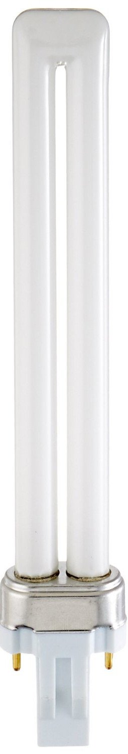 Sylvania 21136 (6-Pack) CF13DS/827/ECO 13-Watt Single Tube Compact Fluorescent Light Bulb, 2700K, 800 Lumens, 82 CRI, T4 Shape, GX23 Bi-Pin Base