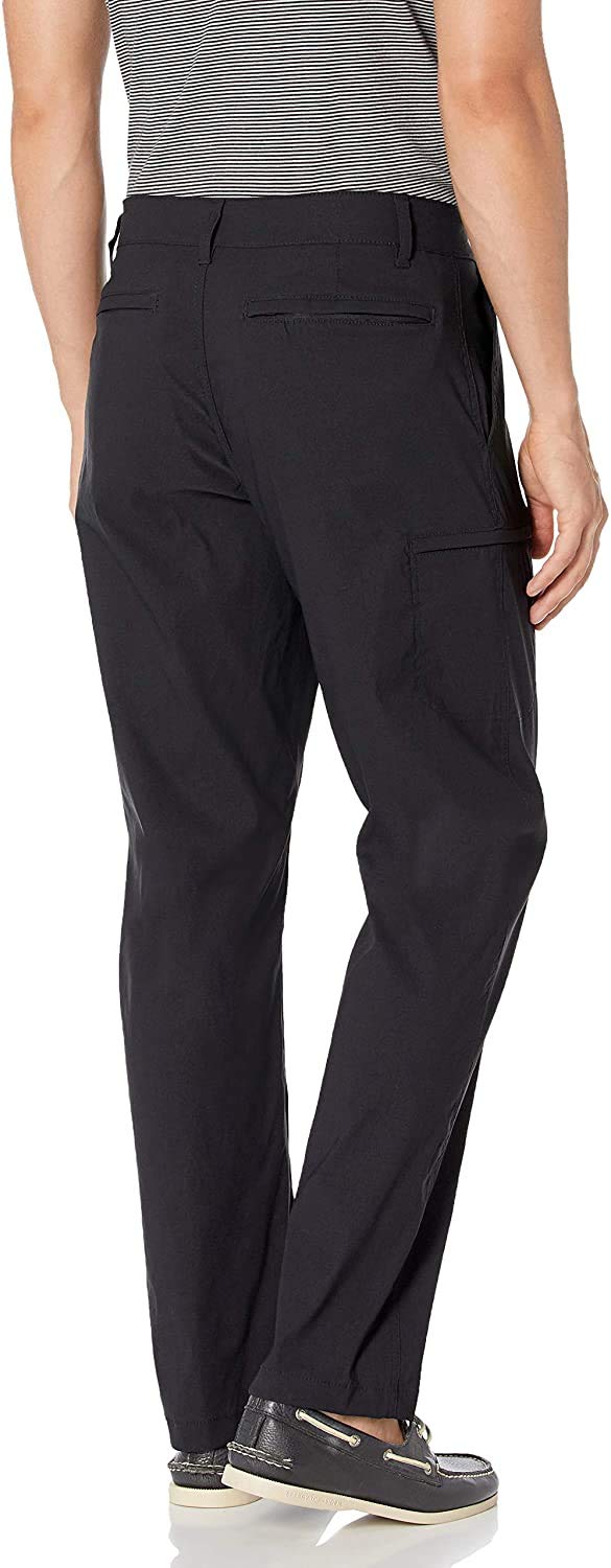 UNIONBAY UB Tech Men's Classic Fit Comfort Waist Chino Pants (32W x 32L, Navy)