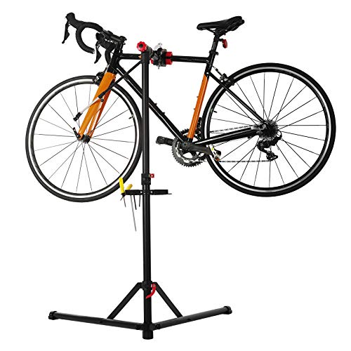UNISKY Bike Repair Stand for Maintenance Height Adjustable Rack with Quick Release Bicycle Mechanics Maintenance Workstand