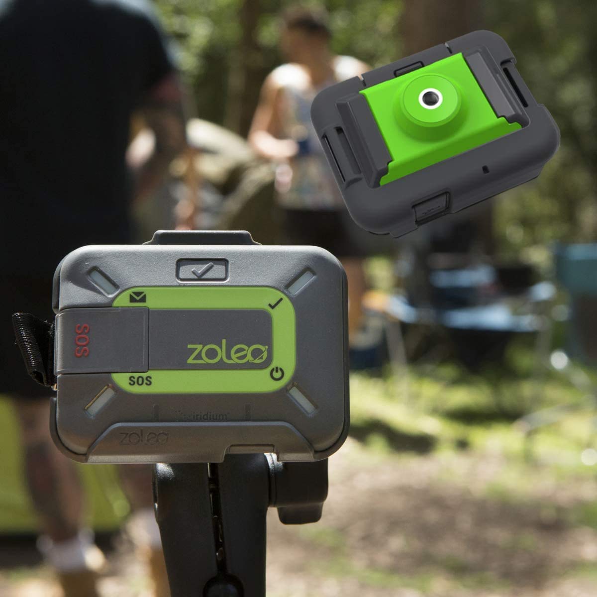 ZOLEO Cradle Kit Accessory Including 3 Inserts β Belt Clip, Strap Infill Connector and Camera Tripod Mount