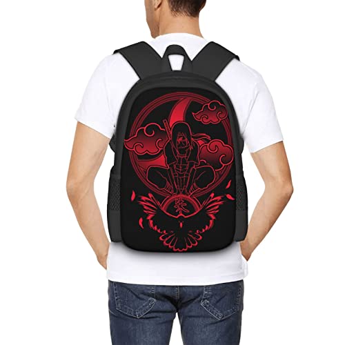 Ysghjsihh Travel Camping Work Casual Backpack for Mens/Womens Gifts Daypack Funny Anime Bag Bookbag