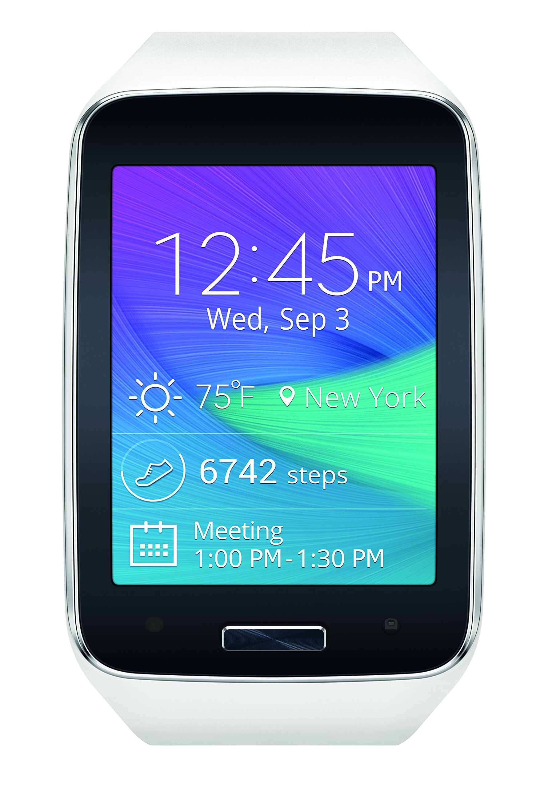 Test Samsung Gear S Smartwatch, White 4GB (AT&T)
