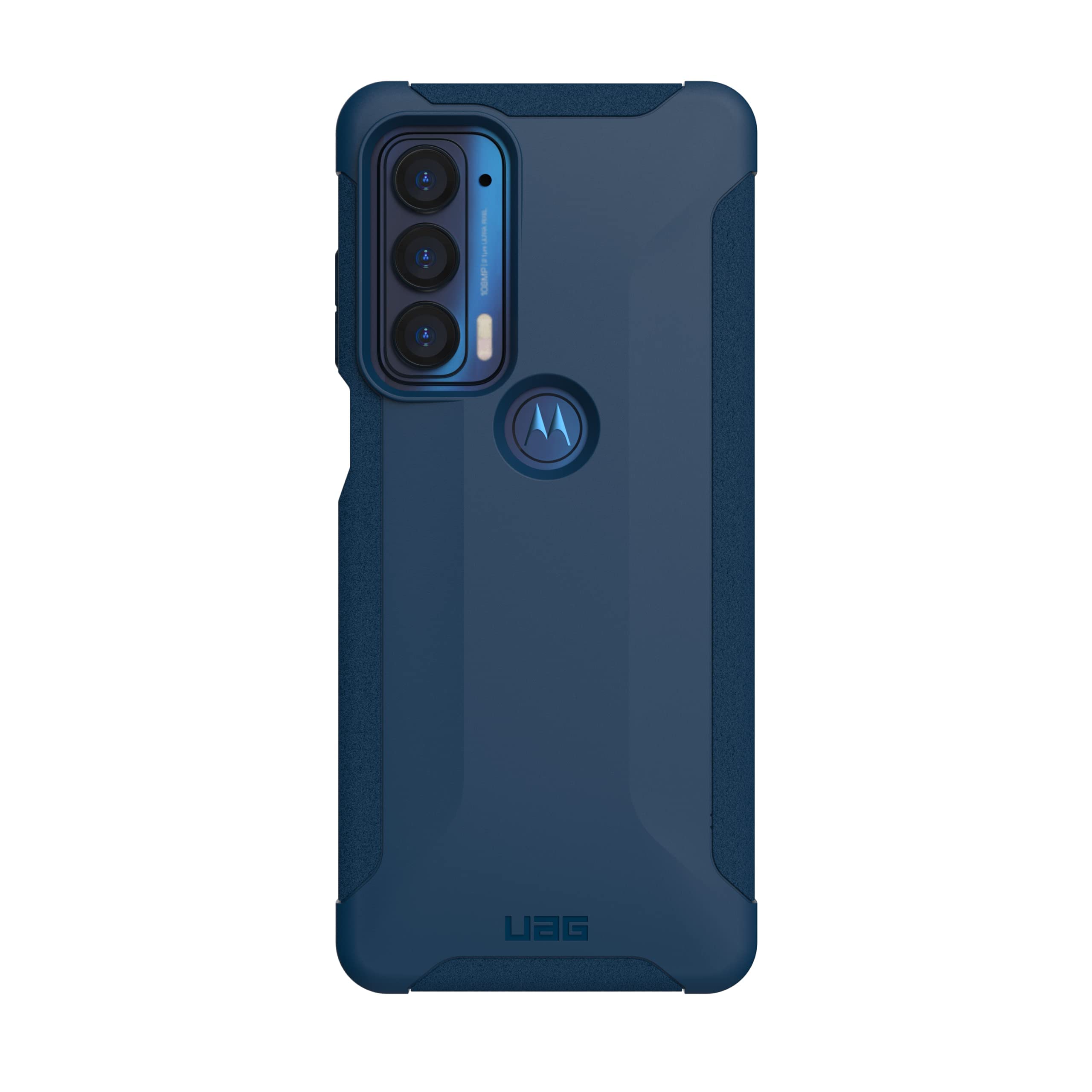 URBAN ARMOR GEAR UAG Made for Motorola Moto Edge 2021 Case (USA & CA Models Only) [6.8-inch Screen] Scout Rugged Sleek Shockproof Lightweight Military Drop Tested Protective Cover, Mallard