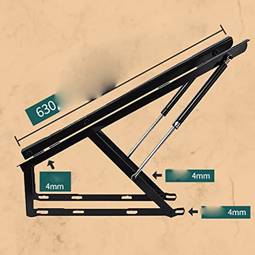 ZSEDP Bed with Hydraulic Rod Support Rod Tatami Lifter, Bed Box High Box Bracket Lifter Pneumatic Bracket Telescopic Rod