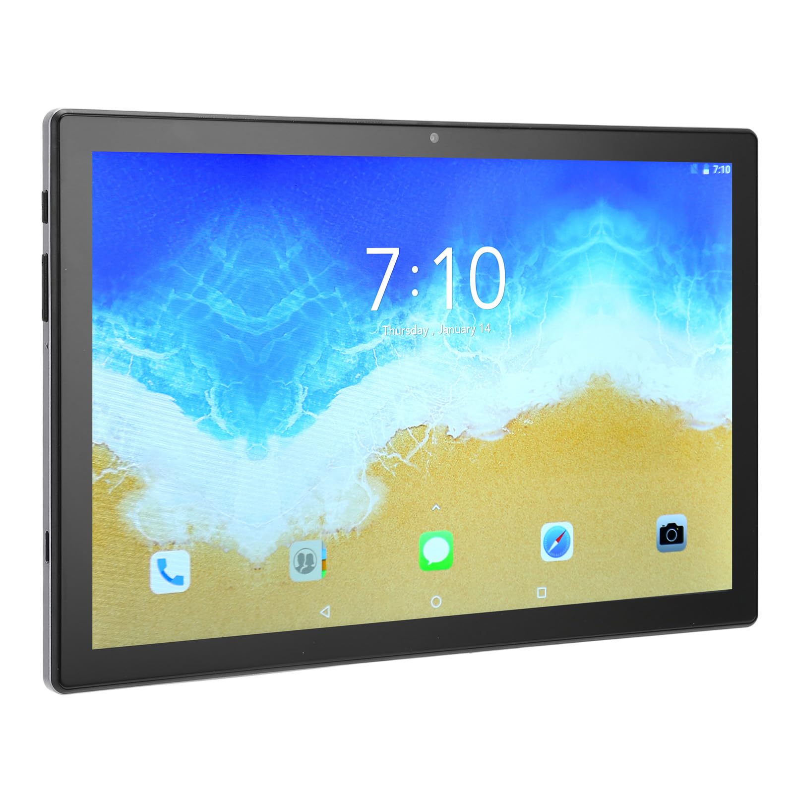 Zyyini Office Tablet, Gaming Tablet with IPS Screen for Travel Octa Core CPU 10 Inch (US Plug)