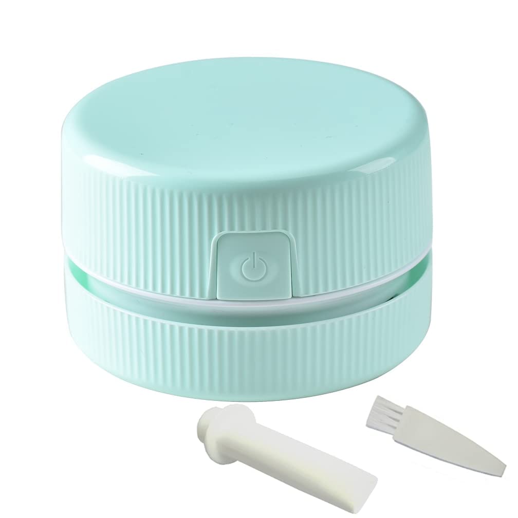 Veekar Mini Portable Handheld Cordless Tabletop Crumb Sweeper Desktop Vacuum Cleaner