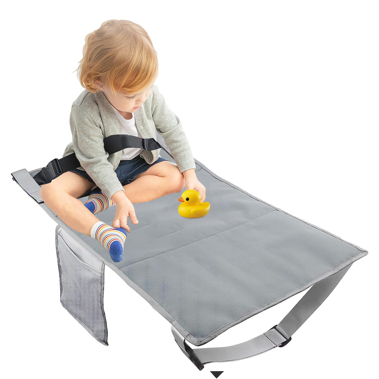 ZZBUY Toddler Airplane Bed Airplane Seat Extender for Kids Foot Rest Travel Bed Hammock Accessories for Flight Leg Footrest