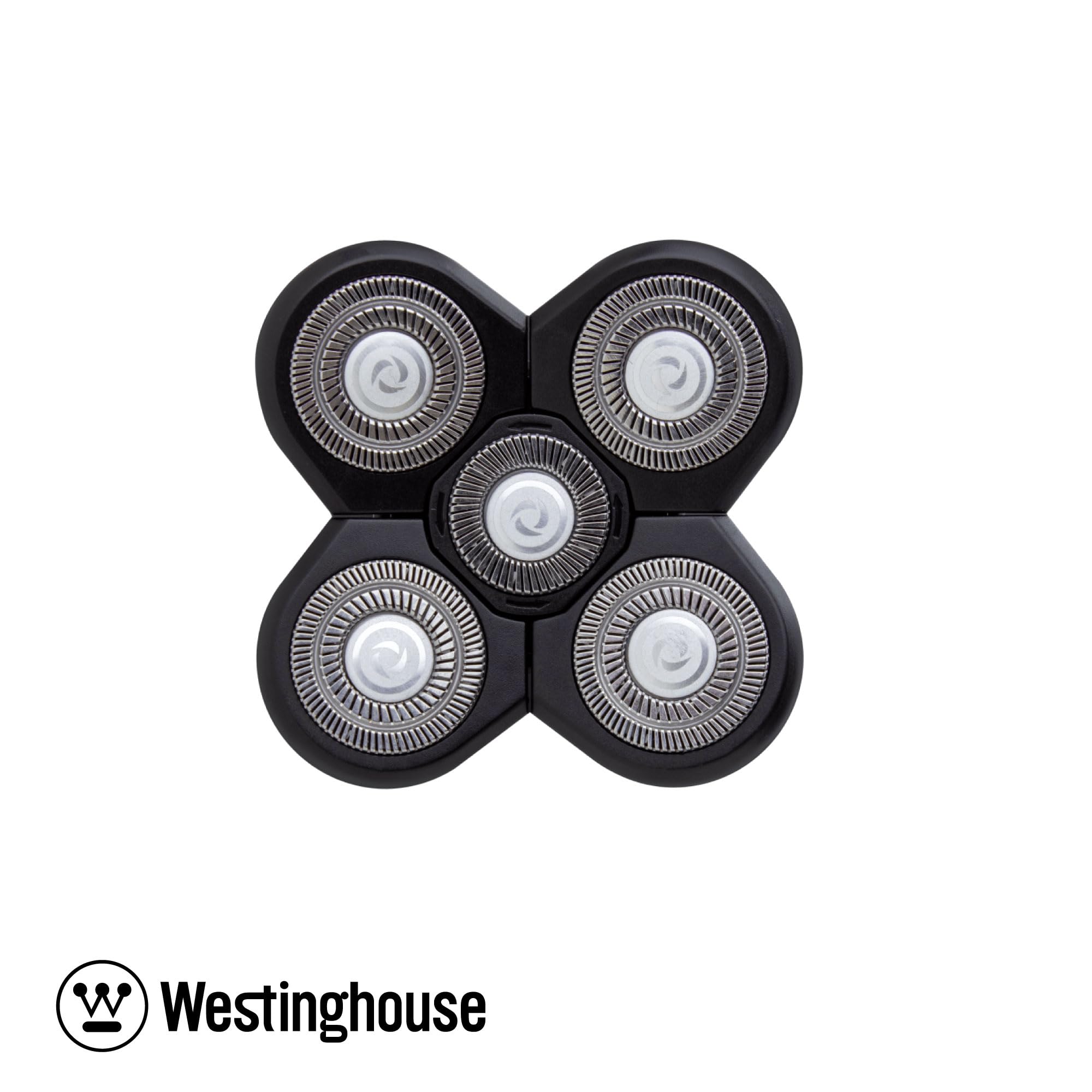 Westinghouse Head Shaver for Bald Men Electric Rechargeable Skull Shavers for Men Cordless Rotary Bald Head Shavers for Men with 5 Powerful Rotating Heads