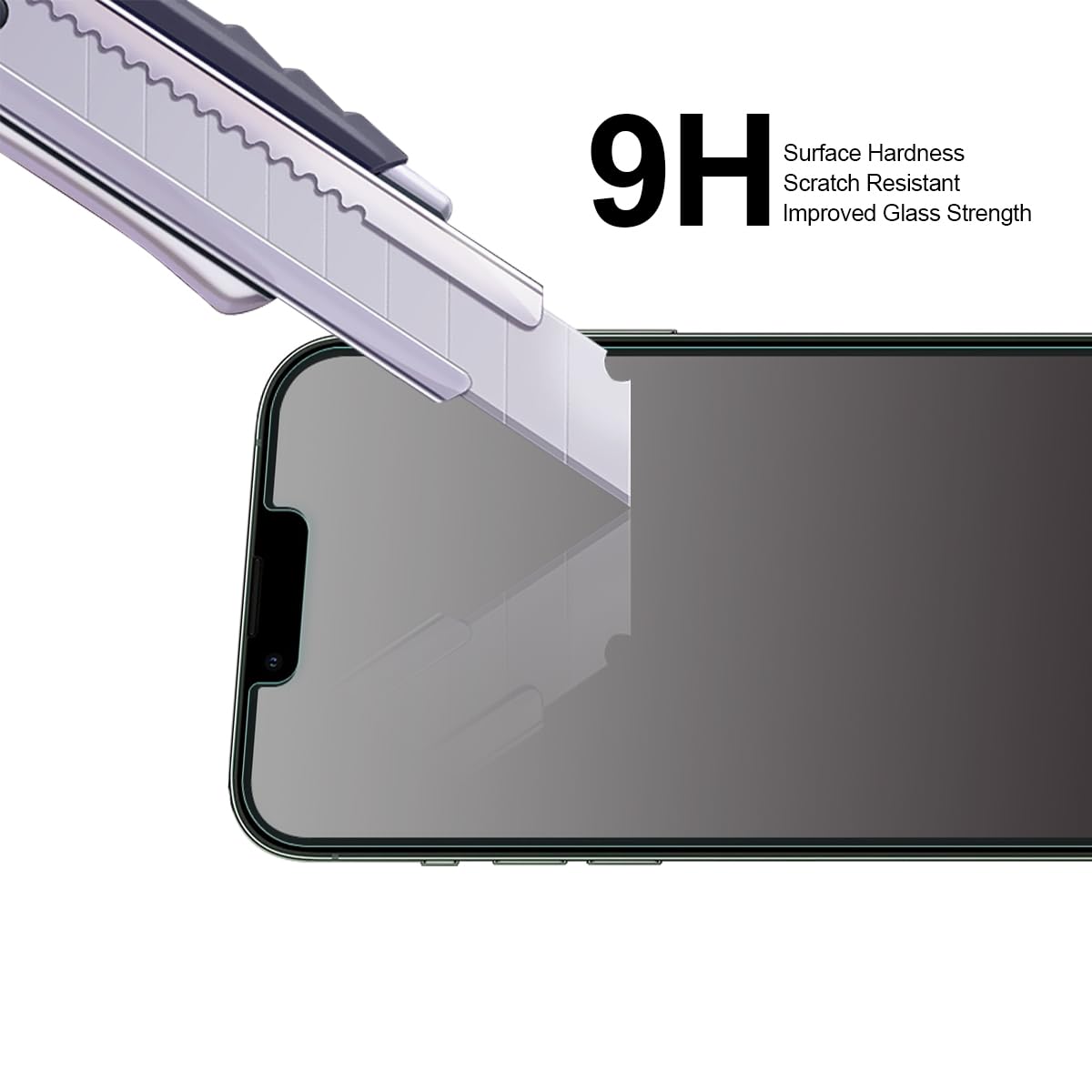 Supershieldz (3 Pack) Designed for iPhone 14 Plus and iPhone 13 Pro Max (6.7 inch) Tempered Glass Screen Protector, Anti Scratch, Bubble Free