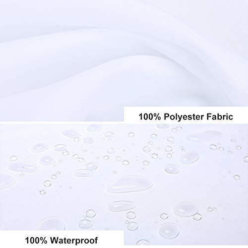 SZDIZOWE Pink Flamingo Bird Polyester Shower Curtain Plastic Hooks Waterproof Lightweight Shower Curtains for Bathroom