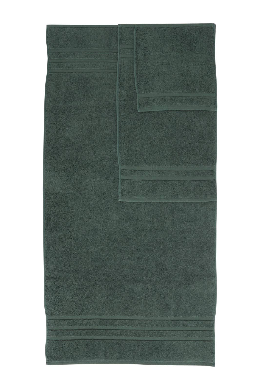 VETERAN TEXTILE LLC Luxury Hotel & Spa, Turkish COTTON,6 Pieces Towels Set, Max-Softness by Veteran Textile (DARK GREEN)