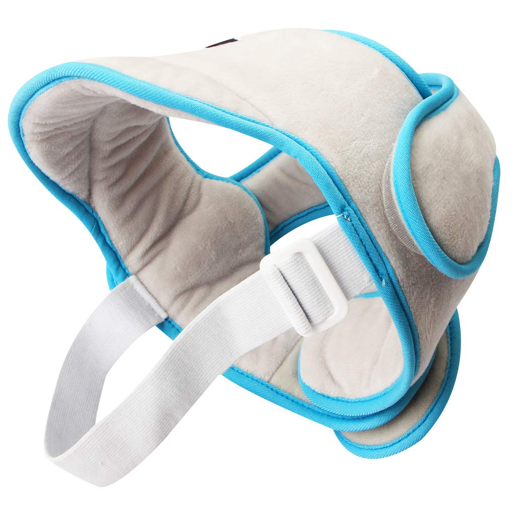 vocheer Baby Safety Helmet, Infant Head Protector Hat Adjustable Helmet Headguard Protective Cap for Toddlers Learn to Walk, Grey