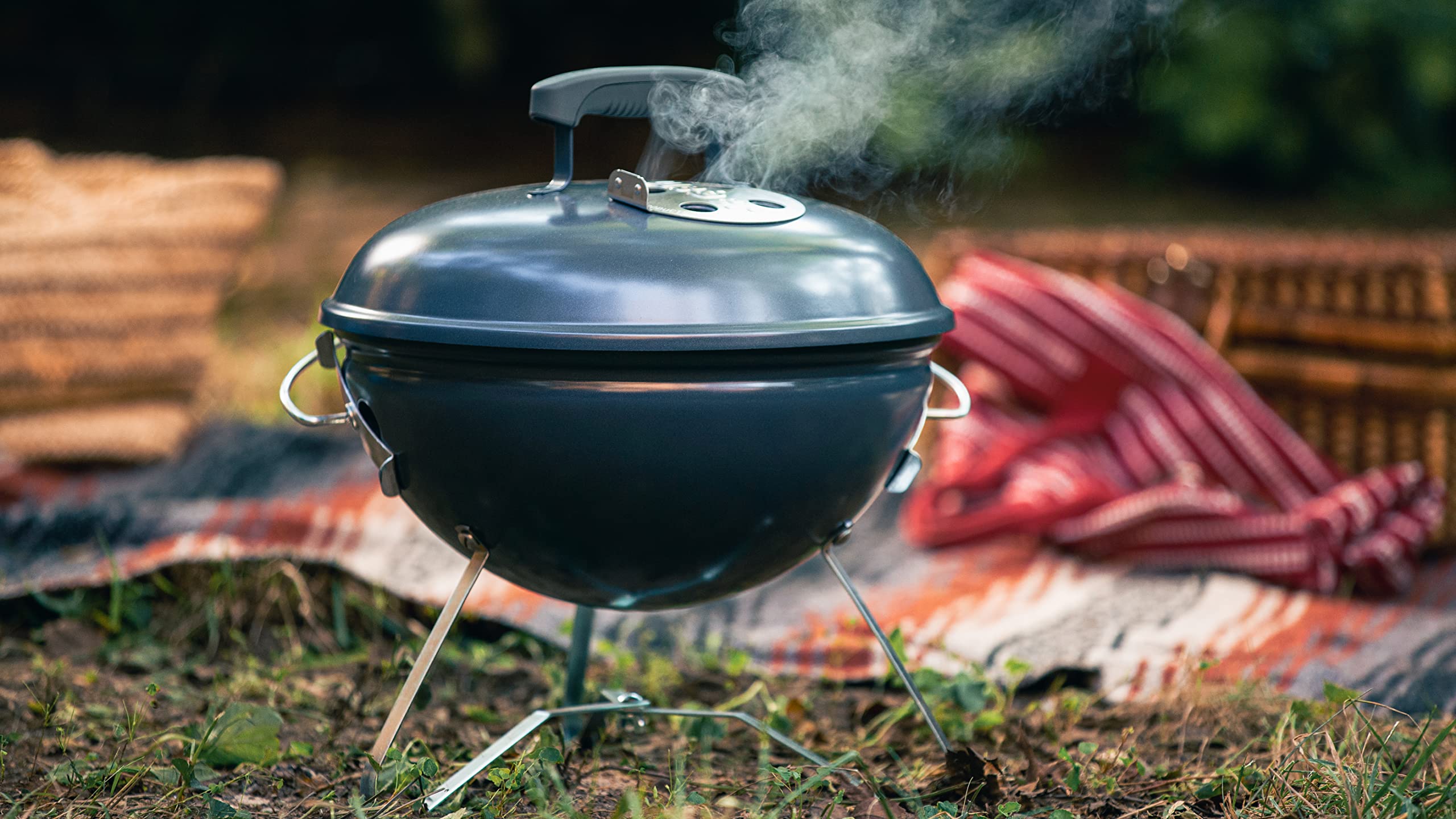 Weber Smokey Joe Premium 14-Inch Slate Blue
