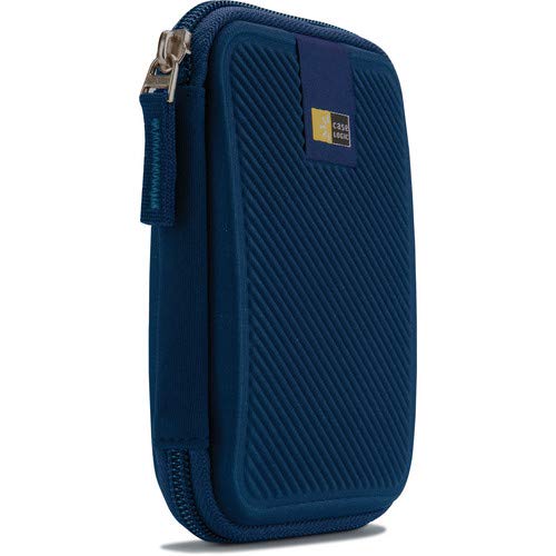 WD 4TB My Passport for Mac USB 3.0 Slim Portable External Hard Drive (Midnight Blue) + Compact Hard Drive Case (Navy Blue) (4TB, Midnight Blue)