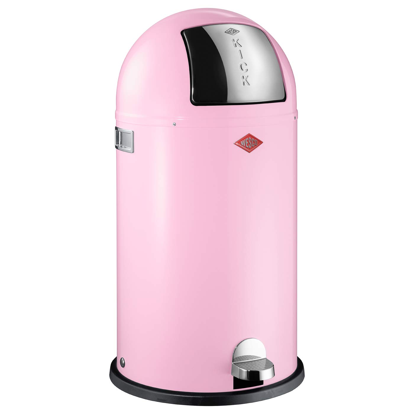 Wesco Kickboy Rubbish bin, 40L, Newsilver