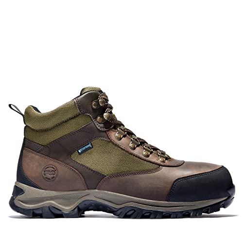 Timberland PRO mens Keele Ridge Steel Safety Toe Waterproof Industrial Hiker Work Boot, Brown, 10.5 US