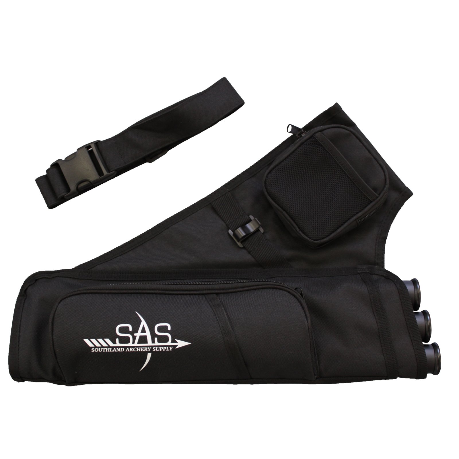 SAS 3 Tube Target Quiver (Black)