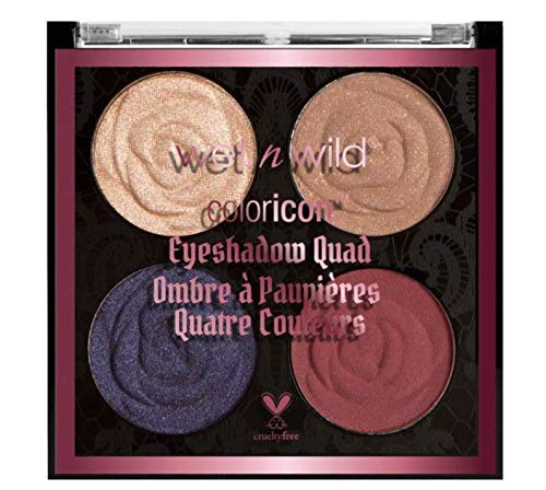 wet n wild Rebel Rose Color Icon Eyeshadow Quad, Bed Of Roses
