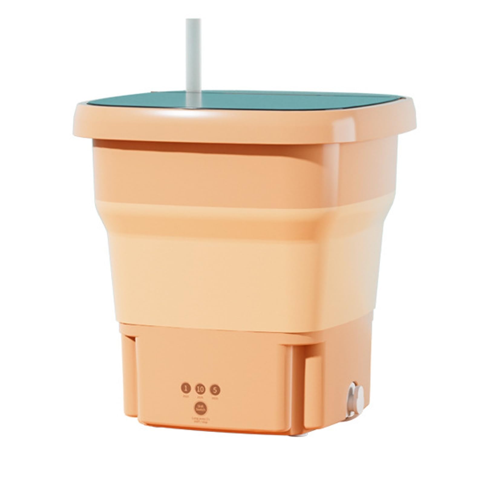 WHYATT Portable Washing Machine, 15L, with Drainer Basket, Good for Dorm or Camping, Underwear or Small Items