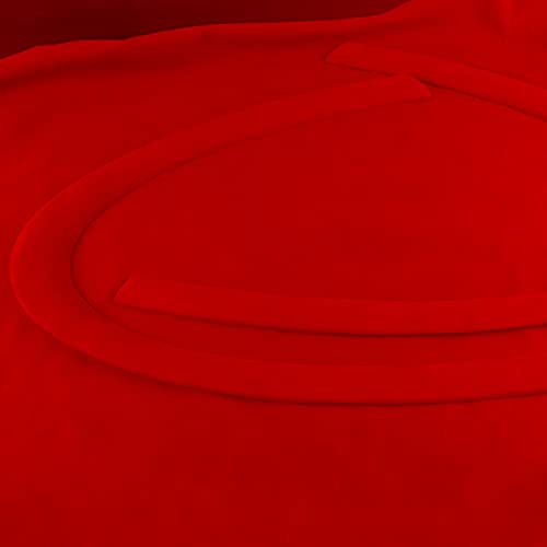 Toworldit 4pcs/Set Alcantara + ABS Material Inner Door Panel Cover Trim Sticker Compatible with BMW Mini Cooper R60 2011-2016 (Red)