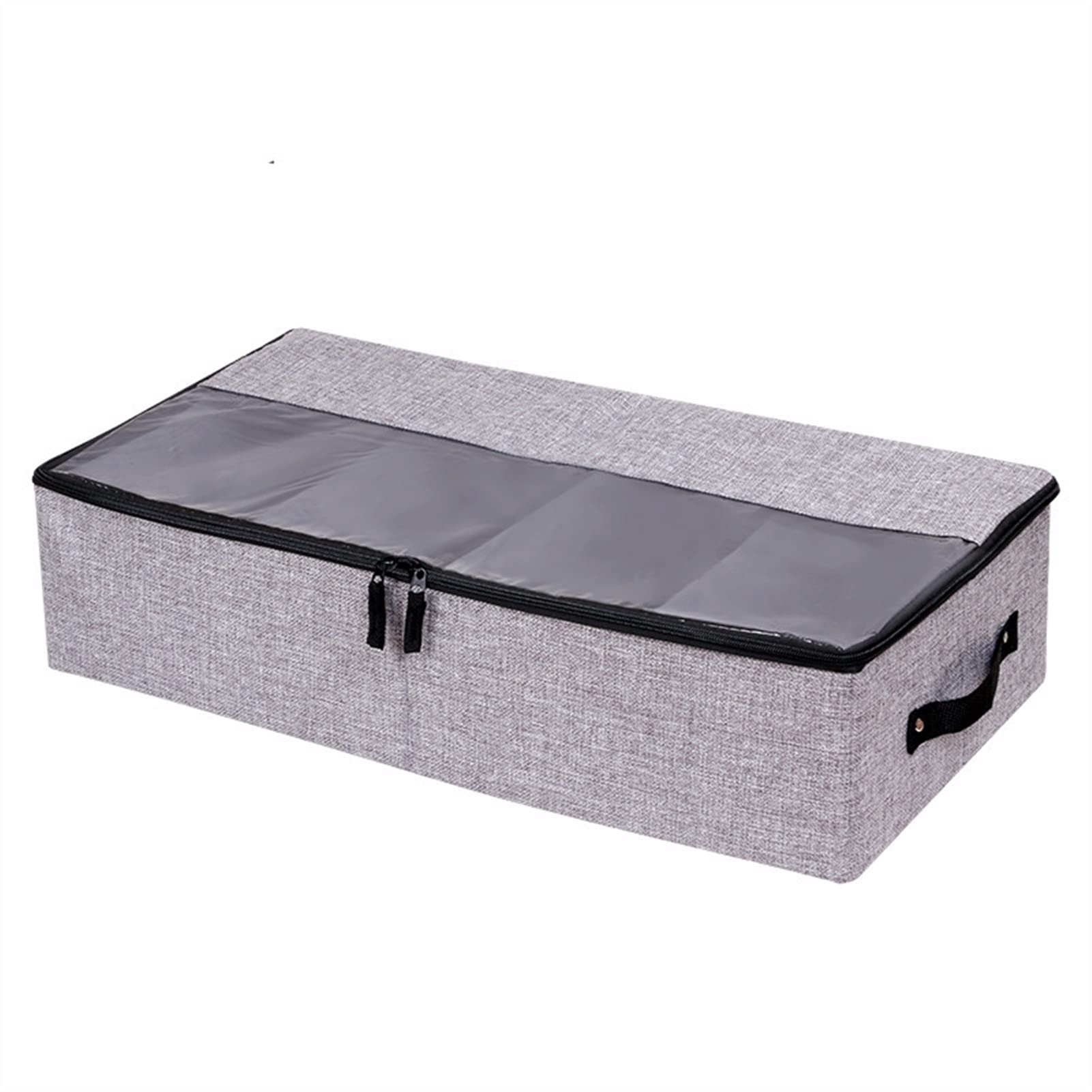 Transparent Creative Shoes Cabinet Foldable Divided Grid Shoe Box Grids Shoes Storage Bag Shoes Organizer Holder Box (Color : Z) (Light Grey)