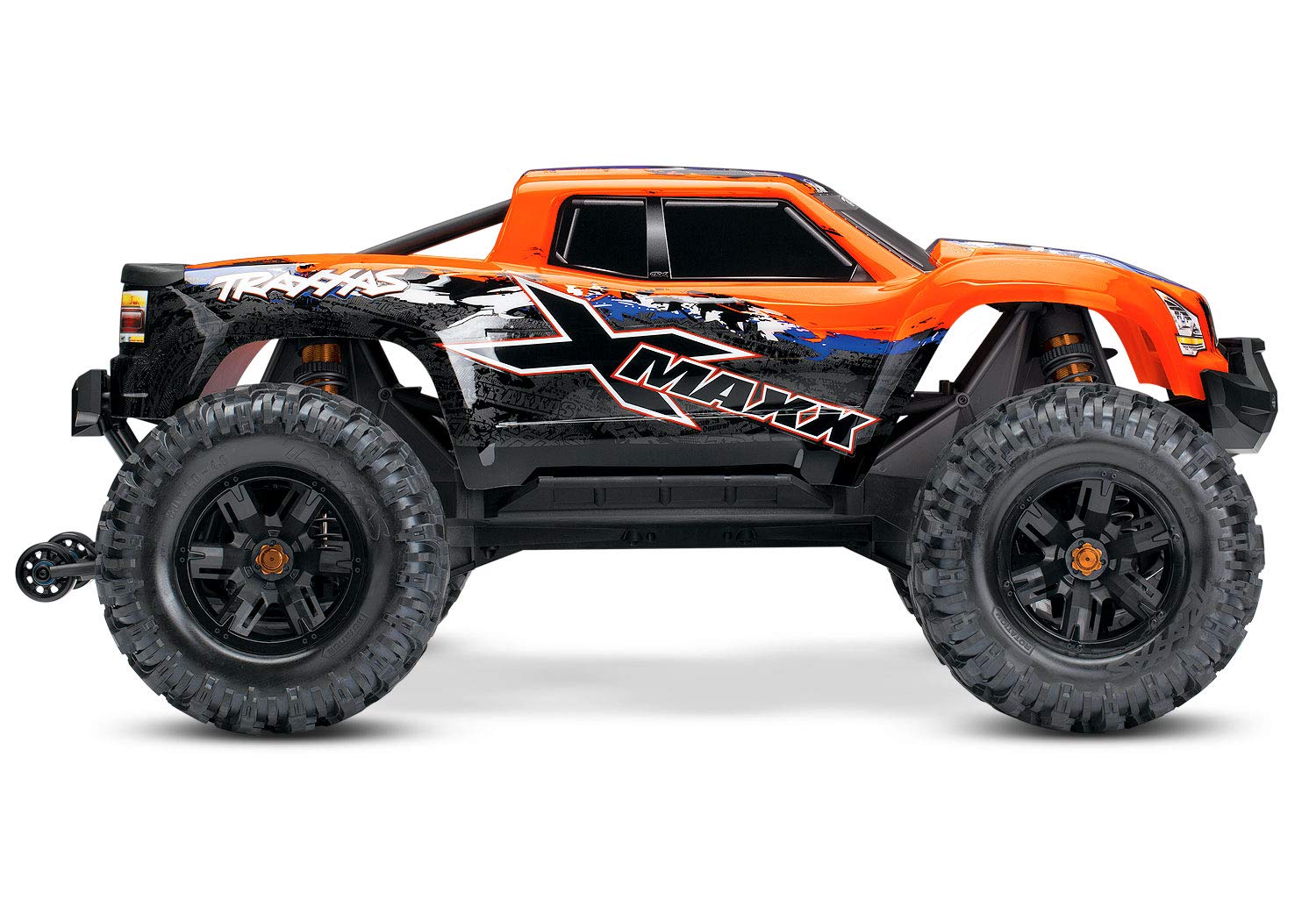 Traxxas X-Maxx 1/6 RTR Electric Monster Truck w/VXL-8s, TSM, Orange, TRA77086-4