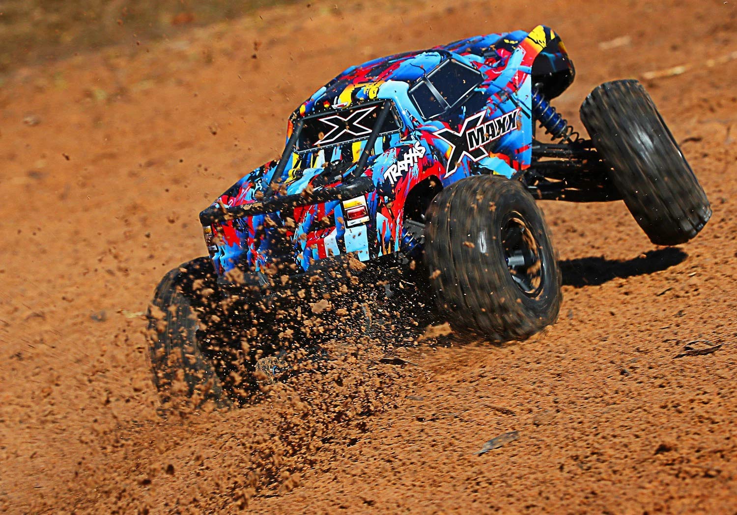 Traxxas X-Maxx: Brushless Electric Monster Truck with TQi Link Enabled 2.4GHz Radio System & Traxxas Stability Management (TSM)