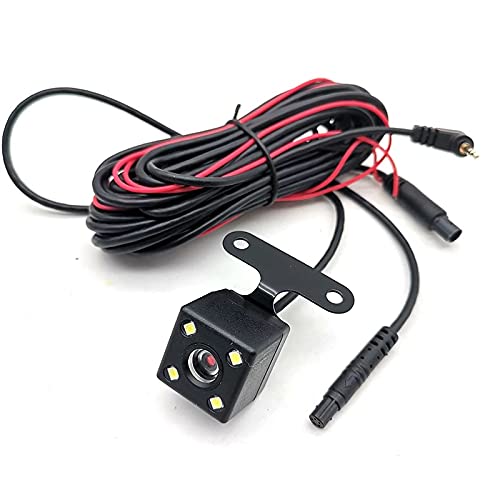 Tripopolis 1Pcs 5 Pin Car Rear View Camera Reverse 170 Degree Wide Angle Recording Parking Waterproof Night Vision Video Camera