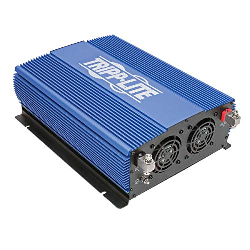 Tripp Lite 3000W Power Inverter, Heavy-Duty Power Inverter with 4 AC 2 USB Outlets, 2.0A Battery Cables (Pinv3000)