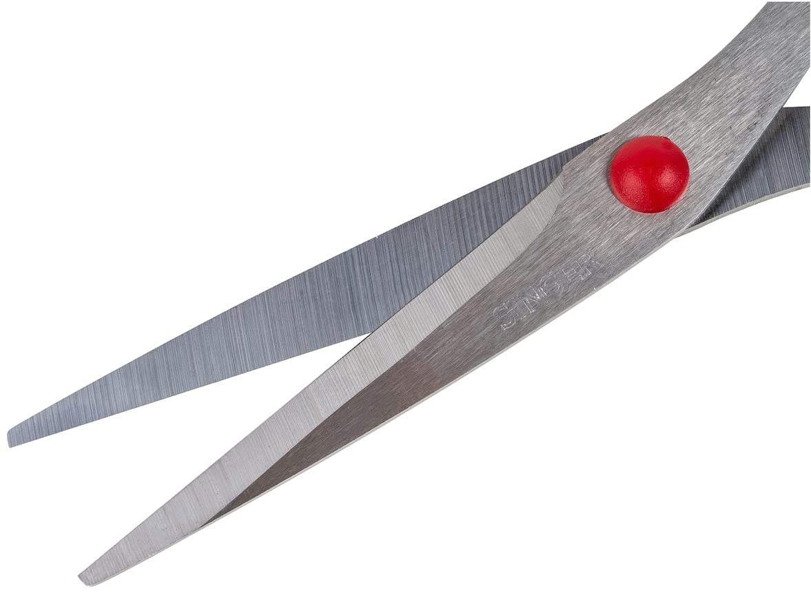 SINGER 00450 8-Inch All Purpose Scissor with Comfort Grip, ,