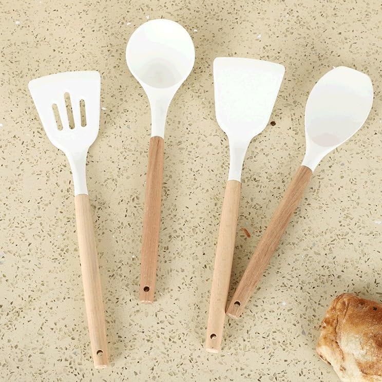SLEEVY Kitchen Utensils Set Non-stick Kitchenware Cooking Tools Spoon Soup Ladle Spatula Shovel Accessories