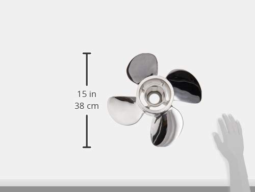 Turning Point Propeller 31501931 Express Right Stainless 4-Blade Propeller (14 X 19)