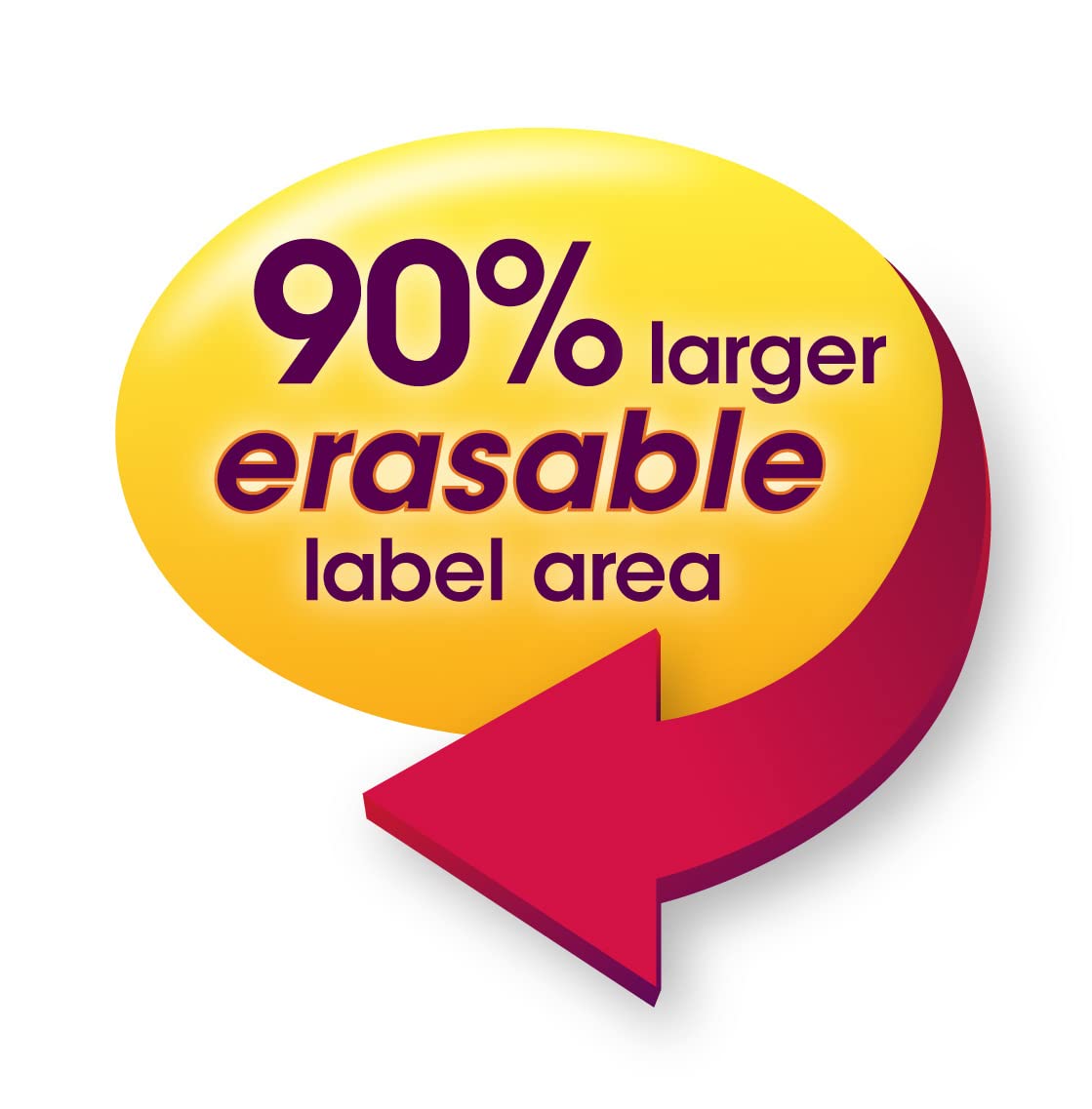 Smead Erasable SuperTabĀ® File Folder Labels, White, 160 labels per Pack (64917)