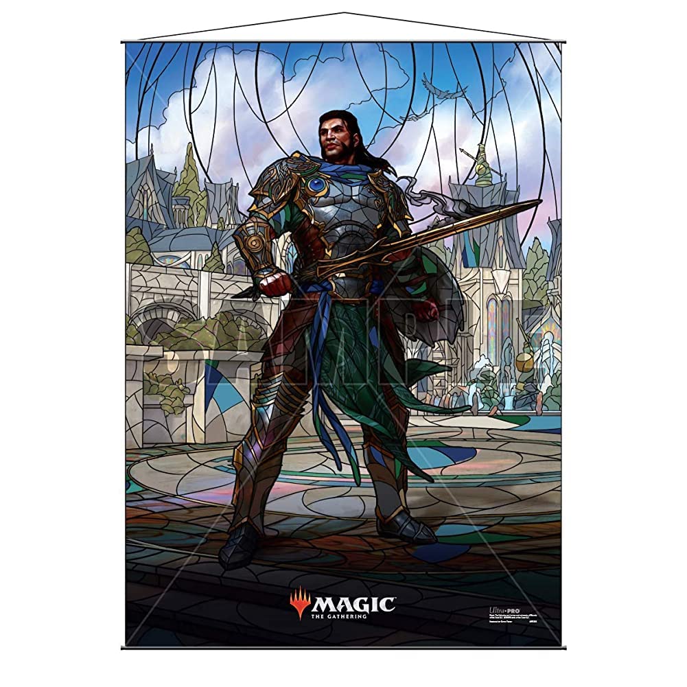 Ultra Pro Official Magic: The Gathering - Stained Glass Wall Scrolls (26.8" x 37.4") (Teferi)