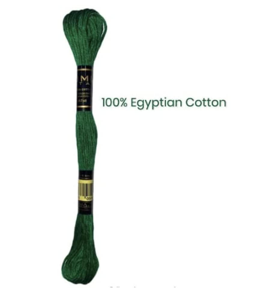 UMC STAG 12 Pieces | Premium Embroidery Thread | 100% Egyptian Cotton Premium Skeins | Cross Stitch Embroidery Floss | Oeko TEX Certified Stranded Cotton (Variegated Tones)
