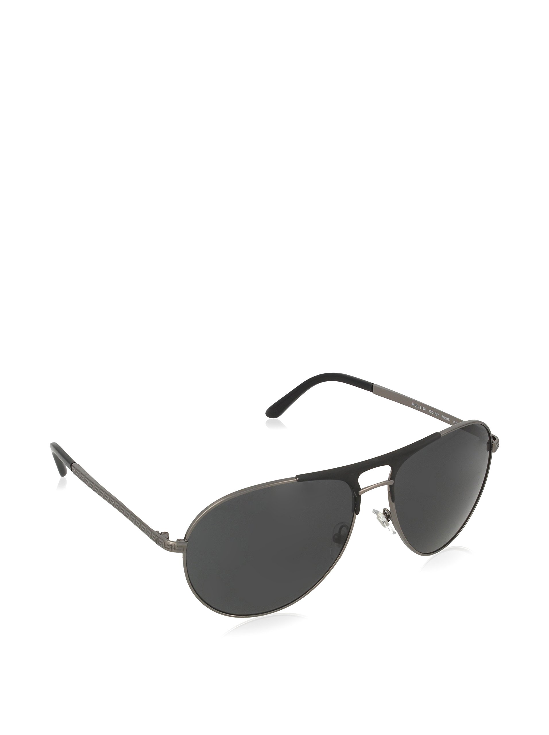 Versace Men's VE2164 Gunmetal/Matte Black/Gunmetal/Gray