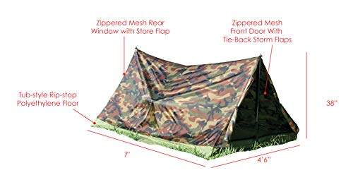 Texsport 2 Person Camouflage Trail Tent