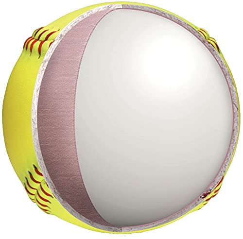 Worth WSL Slow-Pitch Pro Comp Super Dot Soft Balls, 12" (Dozen)