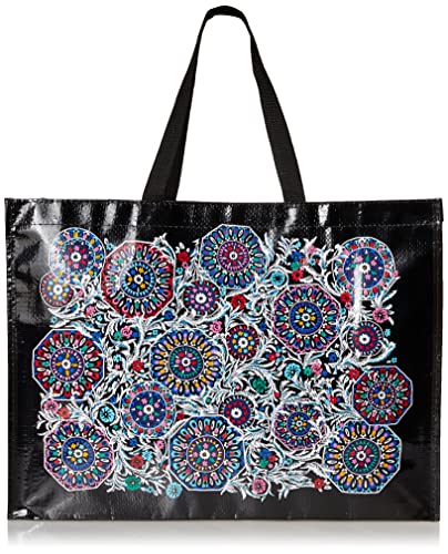 Vera Bradley Women's Market Tote Bag, Stained Glass Medallion, One Size