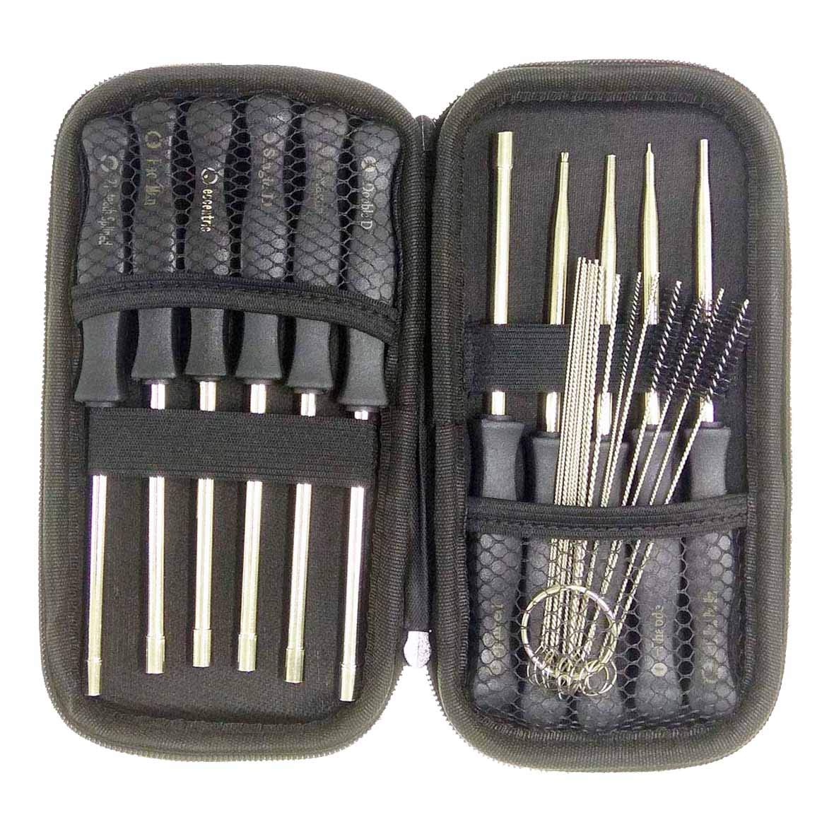 YHLFOOZ 10pcs Carburetor Adjustment Tool + Cleaning Brush + Carrying Case for Common 2 Cycle Carburator Engine - Carburetor Adjustment Tool Set Carburetor Tune up Adjusting Tool