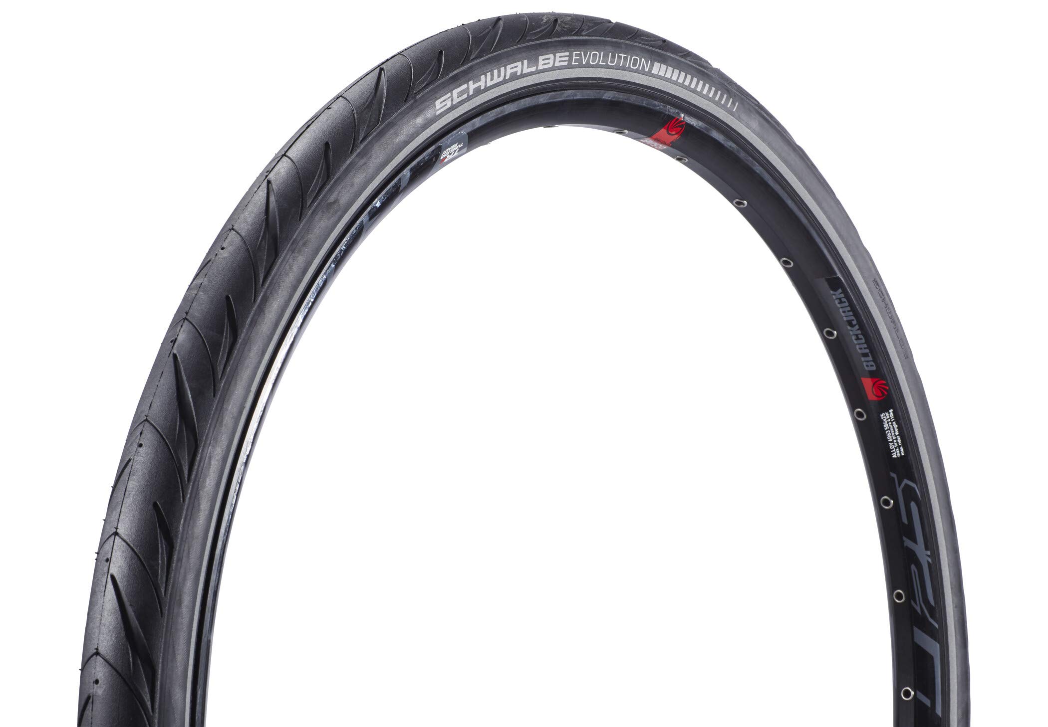 SCHWALBE Marathon Supreme HS 469 HS Speed Guard Cross/Hybrid Bicycle Tire - Folding - 28 (Black-Reflex - 27.5 x 1.60)