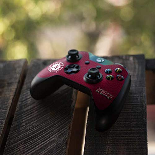 Skinit Decal Gaming Skin compatible with Xbox One Controller - Officially Licensed College University of Alabama Seal Design