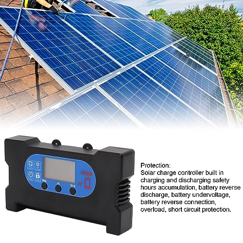 Solar Charge Controller, 5V Solar Controller ABS Safe for Power Banks (10A)