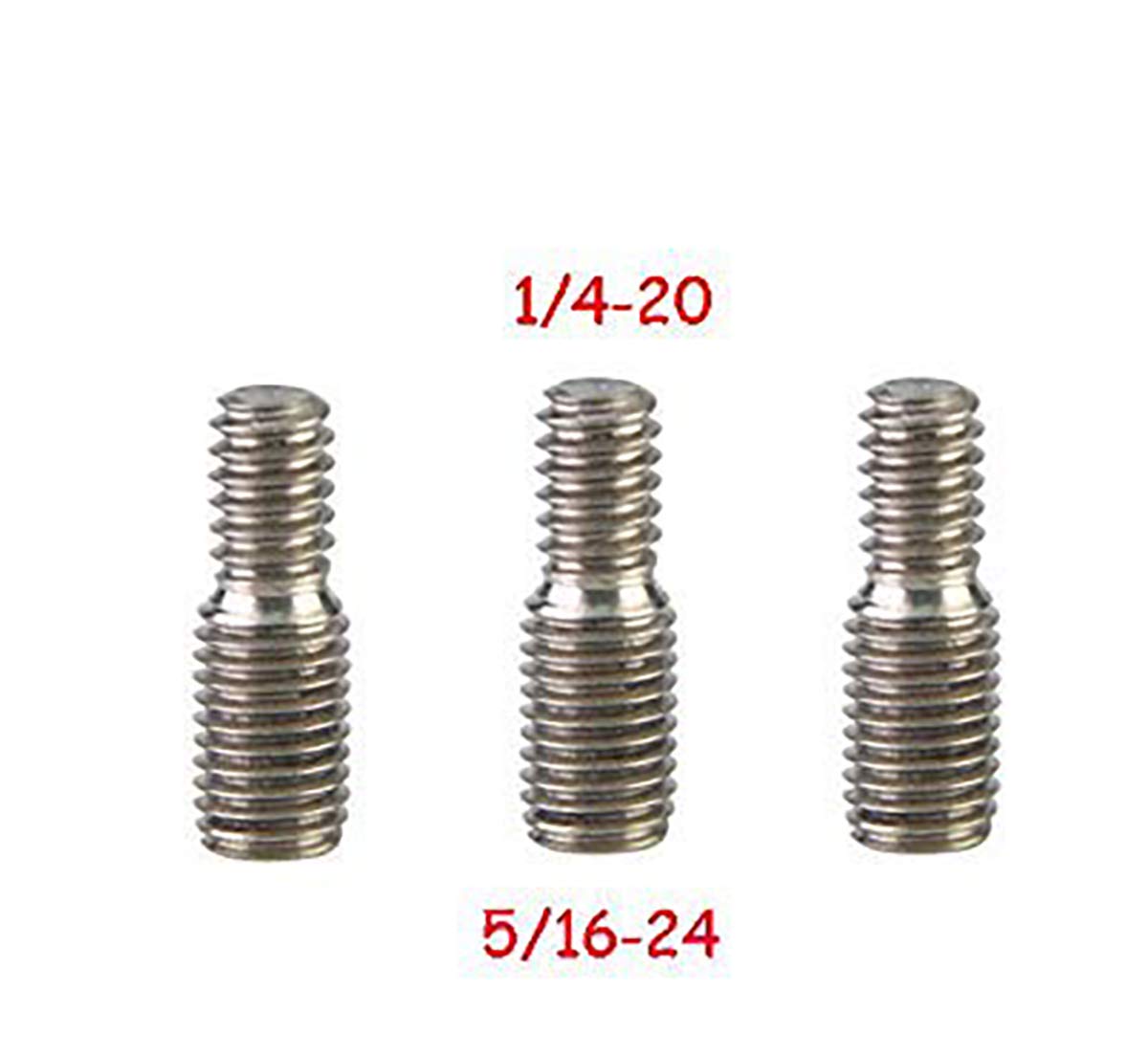 Weatlake Archery Bow Screw Bolt 1/4-20,5/16-24 Thread Adapter Stabilizer Balance Bar